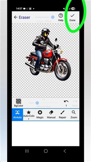 Background Eraser Tutorial for Beginners 📱