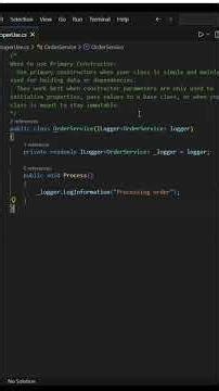 When NOT to Use C# Primary Constructors ⚠️#csharp12 #dotnetcore #csharp #dotnet #primaryconstructors