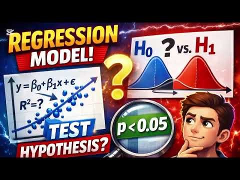 How we find regression model or regression line.|simple linear regression.