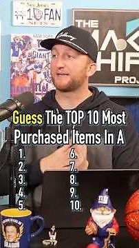Top 10 Most Purchased Items In A Grocery Store? #shorts #top10 #groceryshopping #food #guess