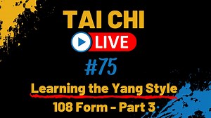 (PART 3 ) Ep. 75 Tai Chi LIVE --- Learning the Yang Style 108 Form - Segment 2.2 - Tai Chi LIVE! - Open the Door to Tai Chi