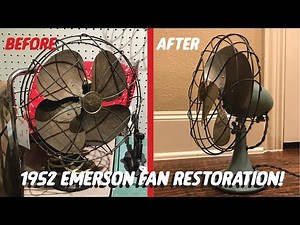 1952 Emerson Electric Fan Restoration!