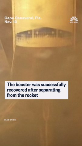 Blue Origin launches New Glenn rocket