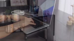 VANSPACE Folding Dining Table Drop Leaf Table for Small Spaces with Storage Racks Multifunction Space Saving Table Extension Dinner Table for Kitchen Bedroom Dining Room Black Oak