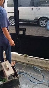 1.2K views · 18 reactions | custom locking system for metal sliding doors #welder #reels | Nandar Mulyana | Facebook