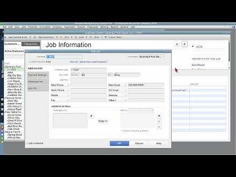 Adding Multiple Customer Jobs in QuickBooks Desktop