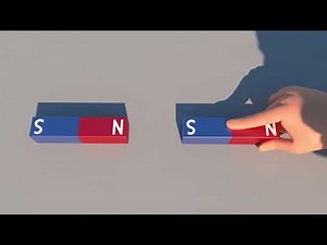 Magnet Attract Repel animation