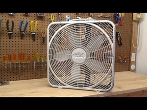 Lasko 3723 Premium Box Fan from 1998-99 | Initial Checkout