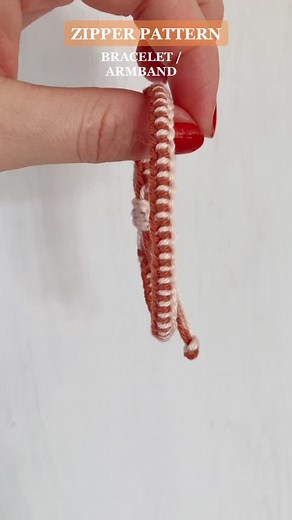 DIY Zipper Pattern Bracelet Tutorial