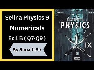 Class 9 | Selina Concise | Measurement and Experimentation | Ex 1B | ICSE | Physics