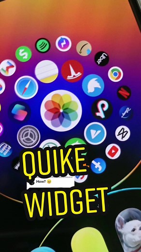 Válasz @b.mate99 részére Quike widget Tutorial..(free) #iphonetips #iphoneuser #iphone #apple #iphonetipsandtricks #tutorial
