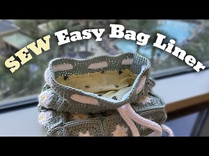 How to Sew a Bag Liner (+ No Sew Option)