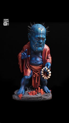 Mini boss vibes in your hand in 30 seconds 😳🧿​ From the grim expression to the ritual beads and spiked crown, every detail reads crisp and heavy with character.​ ☁️ Model: Wandering Wight​ 🎨 Designer: @preystudio 🖌️ Printed & Painted by Madworks 🖨️ Printer: Sonic Mega 8K S​ 🧪 Resin: RPG Resin Aqua Hyperfine Graphite Resin​ Follow us and download the model on PIXUP 3D : https://pixup3d.com/en/posts/4497​ 👀​ #Phrozen #Pixup #3DViral #3DPrinting | Phrozen 3D Printer