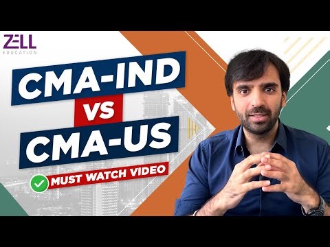 Differences Between CMA India and CMA US ‪@ZellEducation‬