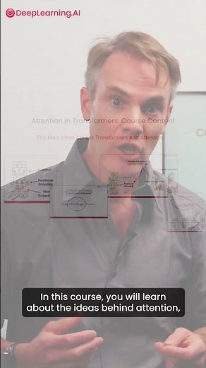 StatQuest on DeepLearning.AI!!! Check out my short course on attention!