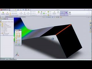 25- SolidWorks Surface TUTORIAL: SURFACE CONTINUITY / FIT SPLINE