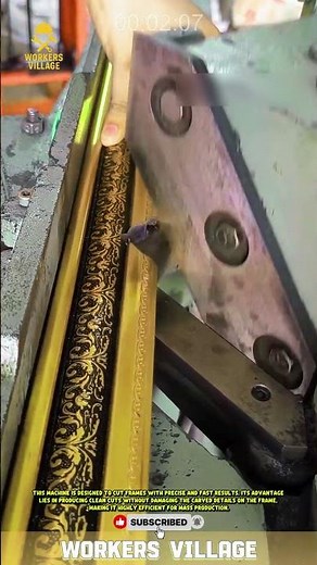 Innovative Frame Cutting Machine #workersvillage #tools