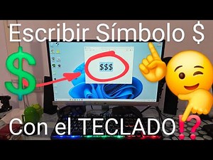 💲⌨️ How to ENTER the DOLLAR (WRITE the DOLLAR SYMBOL on a COMPUTER $) - PC KEYBOARD