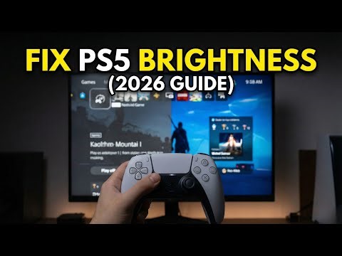 How to Fix PS5 Brightness & Color Issues in 2 Minutes (2026 Guide)