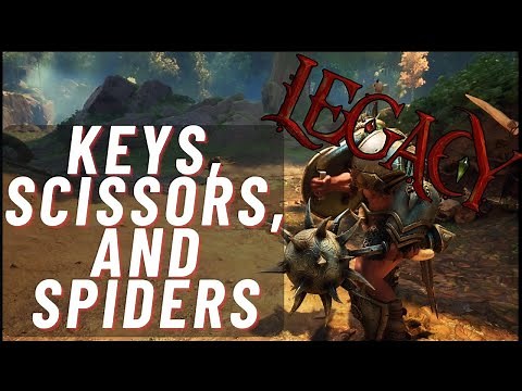 Legacy: Keys and Scissors! And Frogs, and spiders...