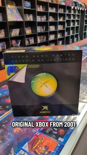 Factory sealed OG XBox 😮 #xbox #og #factorysealed #new #planetretrovideogames | Planet Retro Video Games