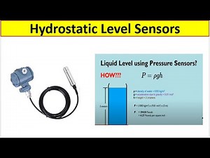 Hydrostatic Level Measurement with pressure sensor || Level Measurement in Instrumentation