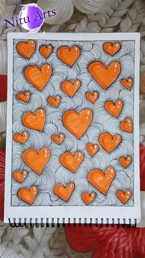 Easy Doodle Art Tutorial#doodle #doodleart #easy #drawing #art #zentangle #zen