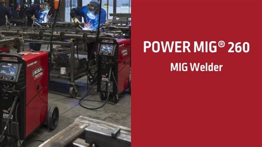 The POWER MIG 260 welding machine sets the standard for MIG and flux-cored welding in light industrial shop fabrication, maintenance, and repair work. Now at up to $675 off! Learn more: https://bddy.me/4ar5gEC #LincolnElectricCanada #WeldRed #WeldRedNation | Lincoln Electric Canada