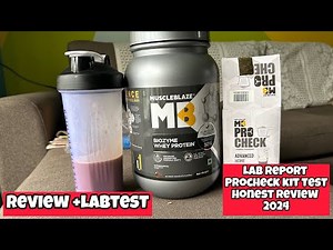 2024 Muscleblaze Biozyme Whey Protein Lab Test With MB Pro Check Kit & Honest Review
