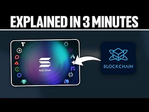 Solana Blockchain Explained in 3 Minutes 2025!