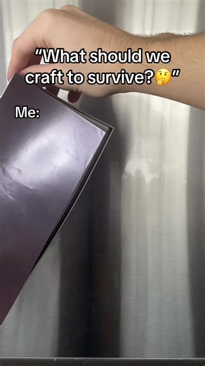 Minecraft crafting table in real life 🫢#minecraft #crafting #table #irl #nostalgia