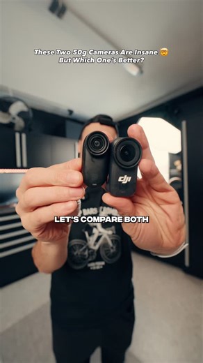 Charles Ouimet on Instagram: "Battle of the TINY cameras. Today I took the @DJI Osmo Nano and the @insta360 GO 3S out on a run to see which one actually performs best. The GO 3S is 12g lighter and a bit smaller, but that’s where its advantages stop. The Nano delivers better dynamic range, a much better internal mic, the same magnetic quick-release mounts as my other Osmo cameras, longer runtime, and a lower price. Yeah… the Nano takes this one 🏆 #actioncamera #run #cycling #djiosmonano #dji"