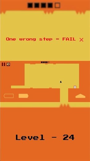 Level 24 Final Move Was Crazy 😳 #mobilegaming #gaming #viralshorts