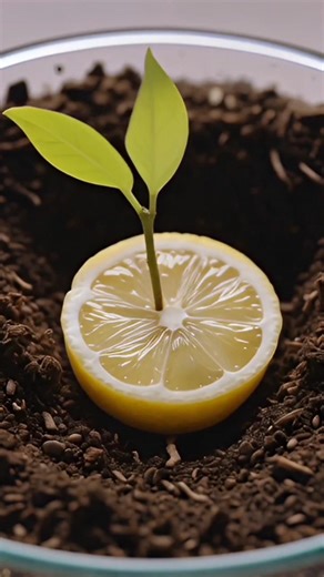 From Lemon Seed to Plant 🌱 | Transparent Soil Time-Lapse#timelapse#plantgrowth#satisfying.