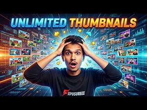 How to Generate Unlimited Thumbnails Using AI for Free [2026]