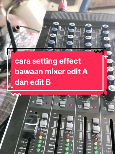 How to Set Up Mixer Effects for Audio Sound System