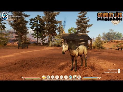 New Ranch Simulator in the Wild West, Buying a Horse - Cowboy Life Simulator