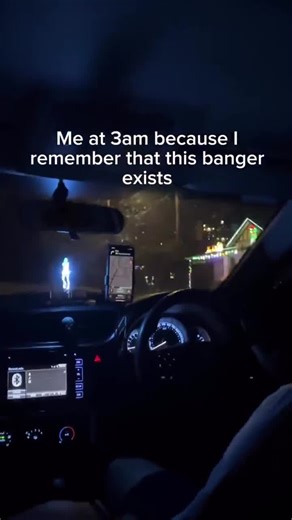 The 3am drive just feel different #latenightvibes