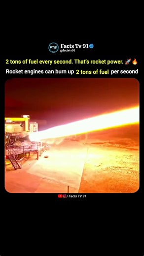 Rocket Engines Burn Fuel at an Insane Rate 😳