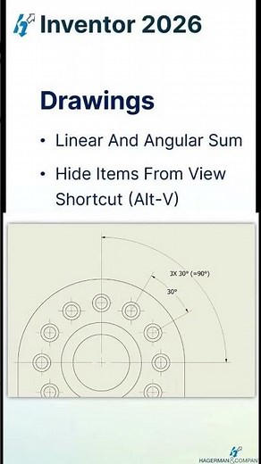New Equal Spaced Dimension Features in Inventor #2026
