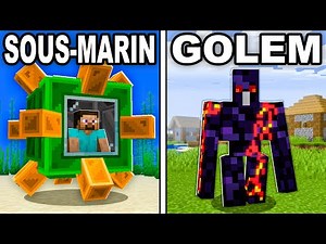 40 SECRETS que TU ne CONNAIS PAS sur Minecraft !