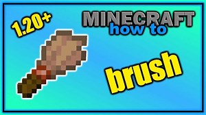 How to Craft and Use a Brush! (1.20 ) | Easy Minecraft Tutorial