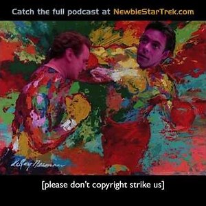 Julian Bashir and Miles O'Brien are basically Apollo Creed and Rocky Balboa