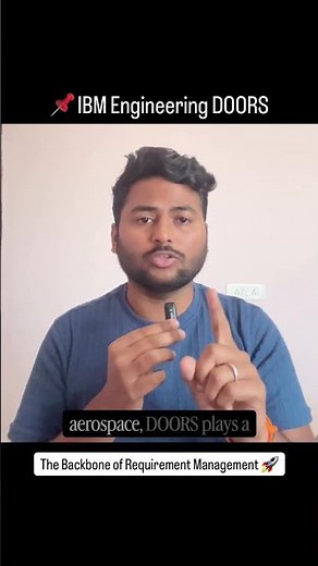 📌 IBM Engineering DOORS – The Backbone of Requirement Management 🚀