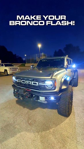 POV: You just turned your 2023 Ford Bronco Raptor into a lighting beast. ⚡️ 🔥 Z-Flash module 🔥 Mini Visor lights 🔥 Surface Mounts — clean, bright, and powerful Huge thanks to Parker Fuller for sharing his setup — this Bronco Raptor is next-level. 💪 🚨 Want to light up your ride like Parker’s? 👉 Upgrade your rig now at www.ultrabrightlightz.com #UltraBrightLightz #ZFlash #BroncoRaptor #Feniex #LightingUpgrade #EmergencyLighting #TruckLighting #CustomBuilds #LightingTheWay | Ultra Bright Ligh