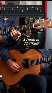 Which way does Closer to the Heart sound better? #guitarlesson #closertotheheart #geddylee #alexlifeson #12stringguitar | Anthony Parker and the Near Life Experience