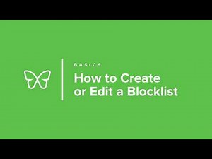 How to Create or Edit a Blocklist in the Freedom App