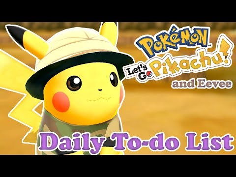 10 Daily Things You NEED To Do In Let's Go Pikachu & Eevee
