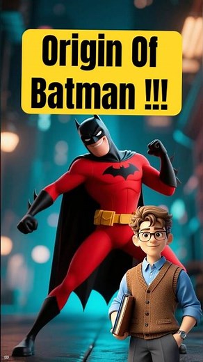 The Surprising Origin of Batman 🦇