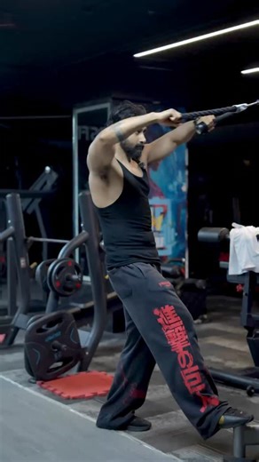 Duke Joseph on Instagram: "Learn how to perform the cross cable exercise effectively for targeting the rear deltoids and lower traps."